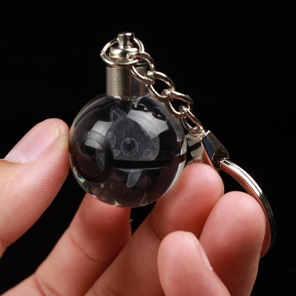 Kaindy | Accessories | 3d Pokemon Jiggly Puff Pokeball Key Chain Led ...